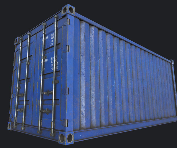 ArtStation - Cargo Containers PBR | Resources