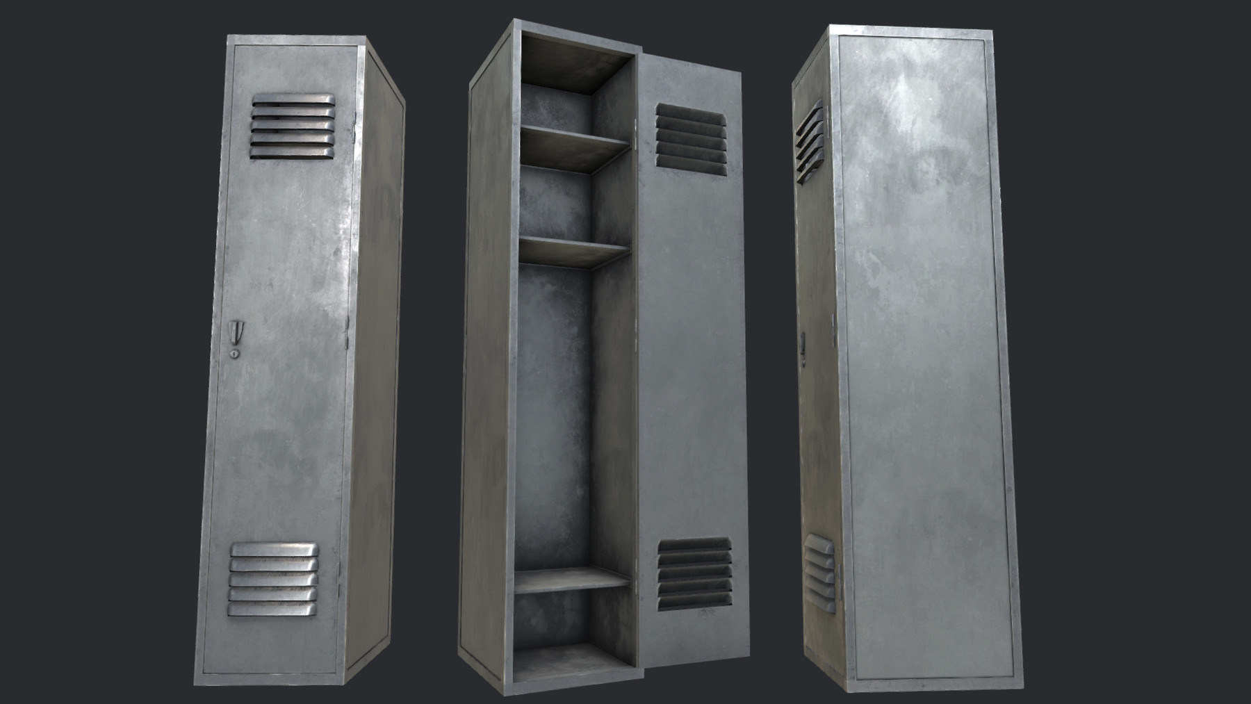 ArtStation - Lockers PBR | Game Assets