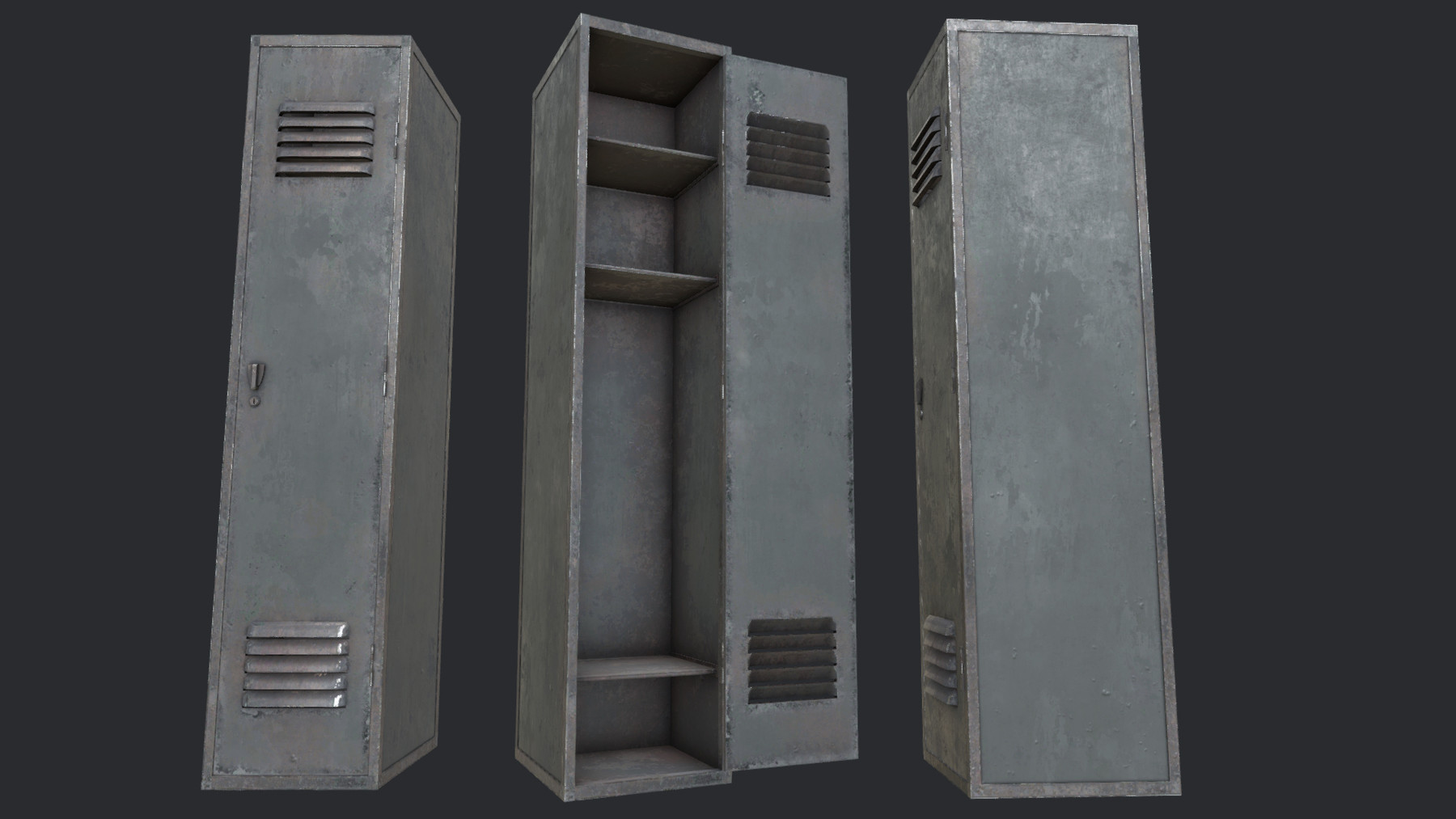 ArtStation - Lockers PBR | Game Assets