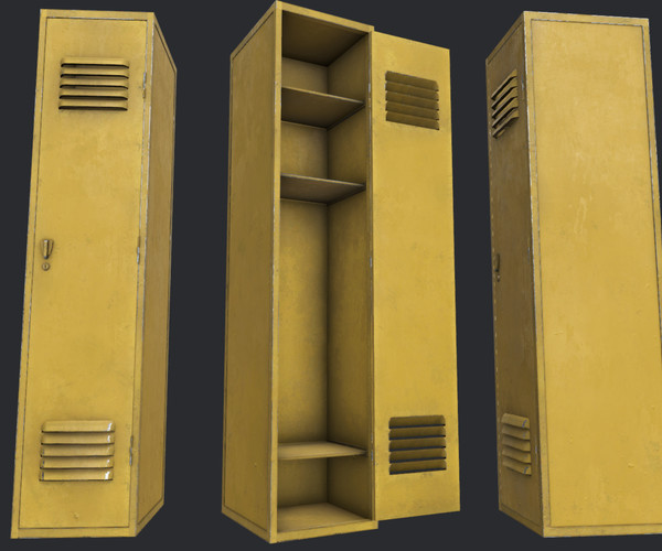 ArtStation - Lockers PBR | Game Assets