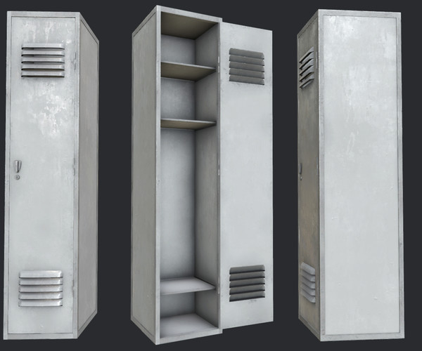 ArtStation - Lockers PBR | Game Assets