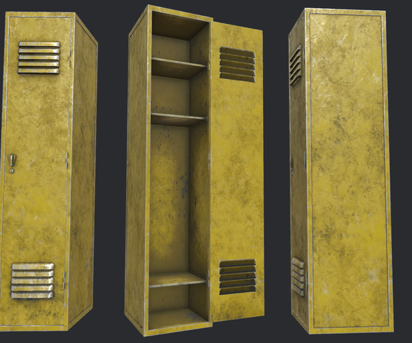 ArtStation - Lockers PBR | Game Assets