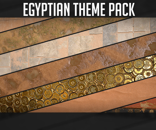 ArtStation - Egyptian Themed Pack | Game Assets