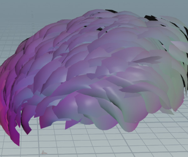 ArtStation - Hairdini: Procedural Hair Card Kit for Houdini and ...