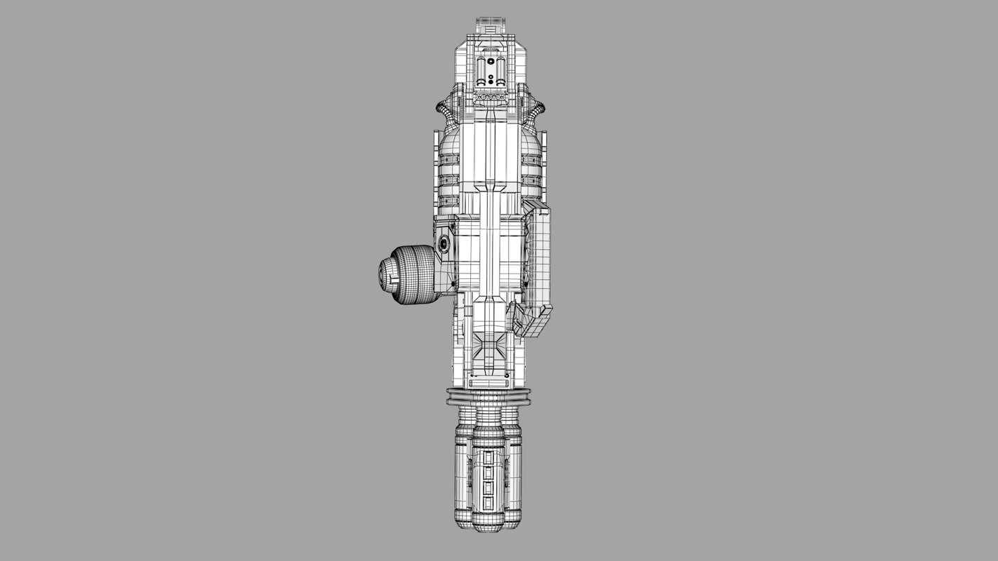 ArtStation - Alien gun 3d modeling tutorial - Maya & Keyshot | Tutorials