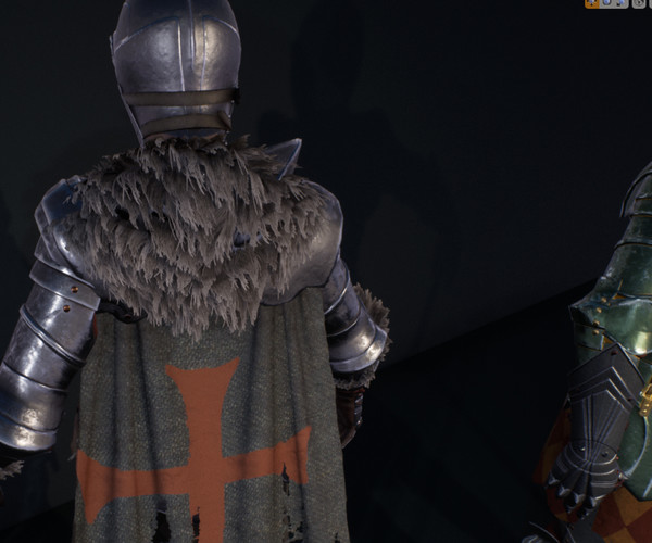 ArtStation - Gothic Knights, characters pack | Game Assets