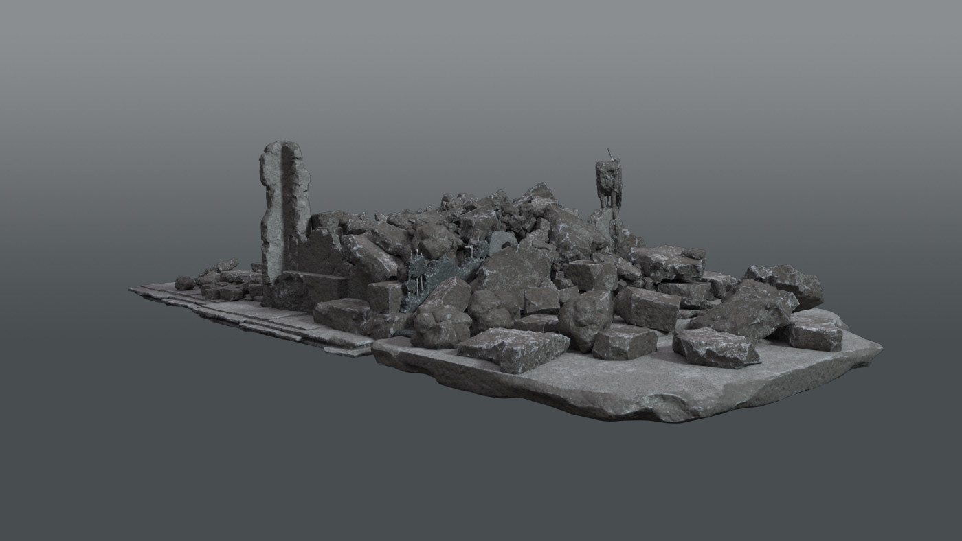 ArtStation - Building Rubble | Resources