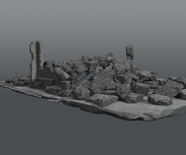 ArtStation - Building Rubble | Resources