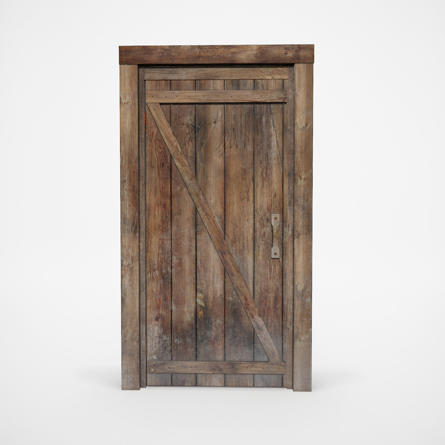 ArtStation - Door VR / AR / low-poly 3D model | Resources