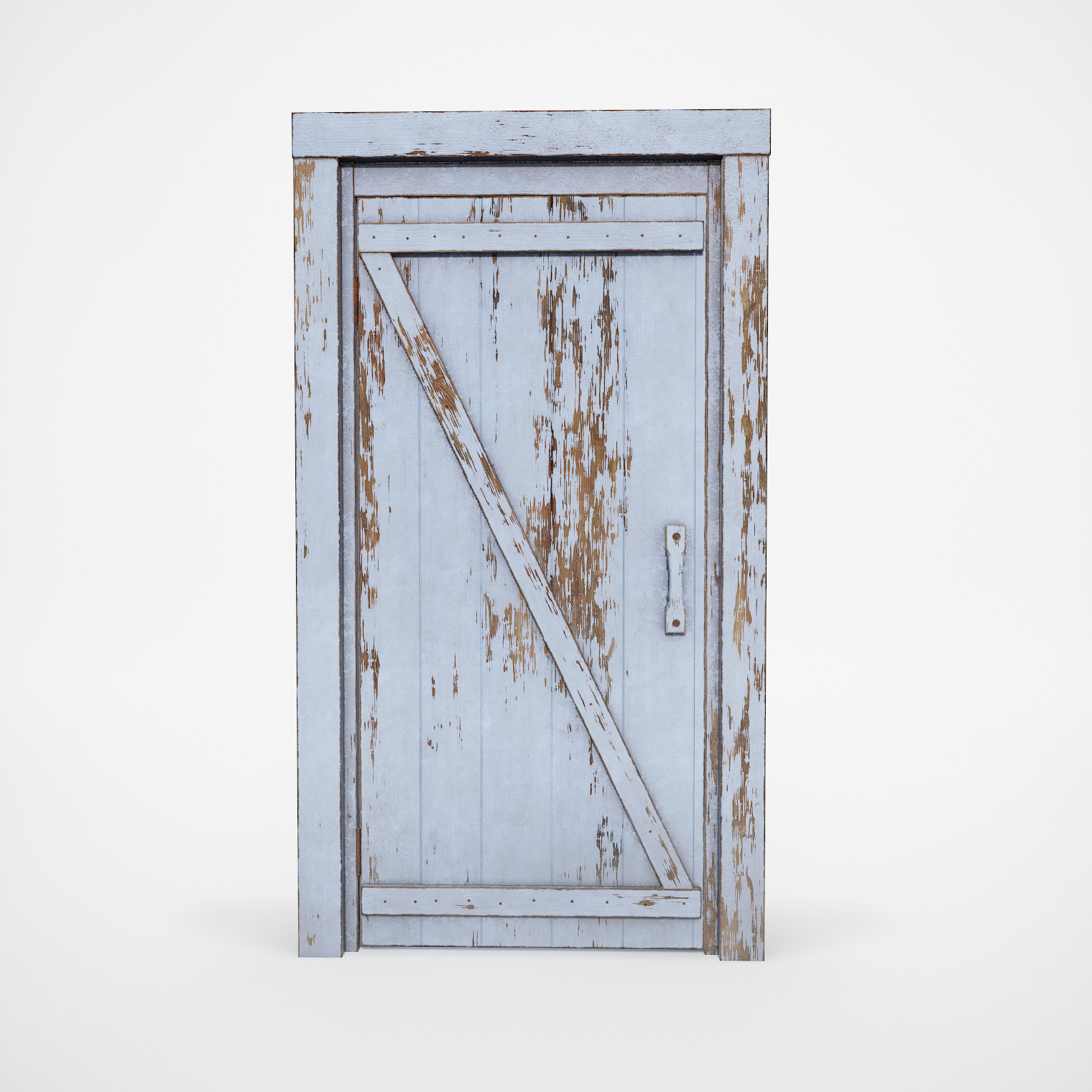 ArtStation - Door VR / AR / low-poly 3D model | Resources