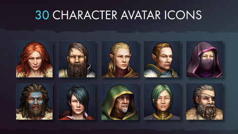 ArtStation - Character Avatar Icons - Modern | Game Assets