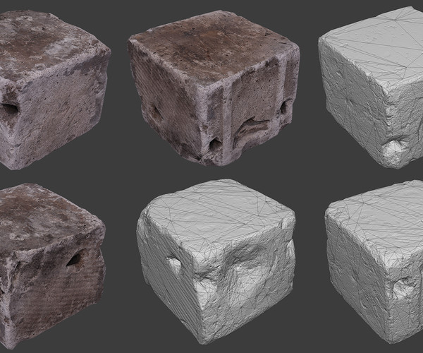 ArtStation - Scanned Construction Debris Pack | Game Assets