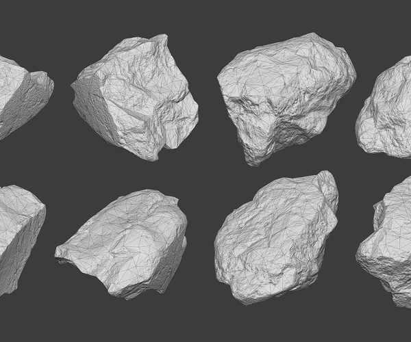 ArtStation - Scanned Construction Debris Pack | Game Assets