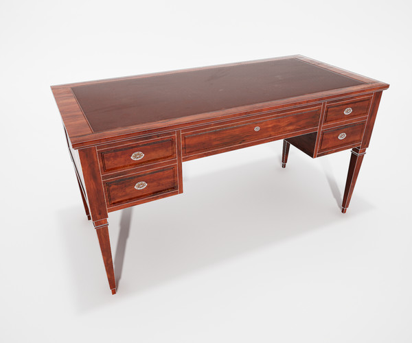 ArtStation - Table Antiques VR / AR / low-poly 3D model | Game Assets