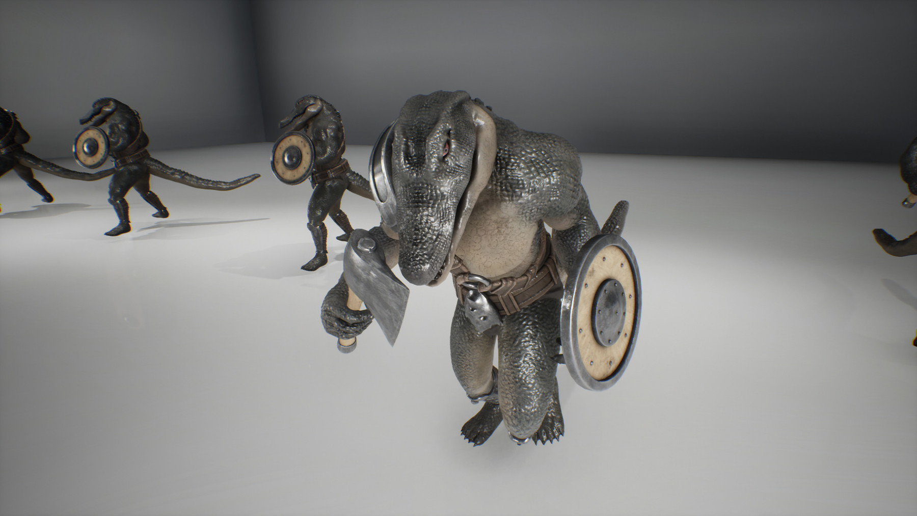 ArtStation - realistic game character : anthropomorphic crocodile for ...