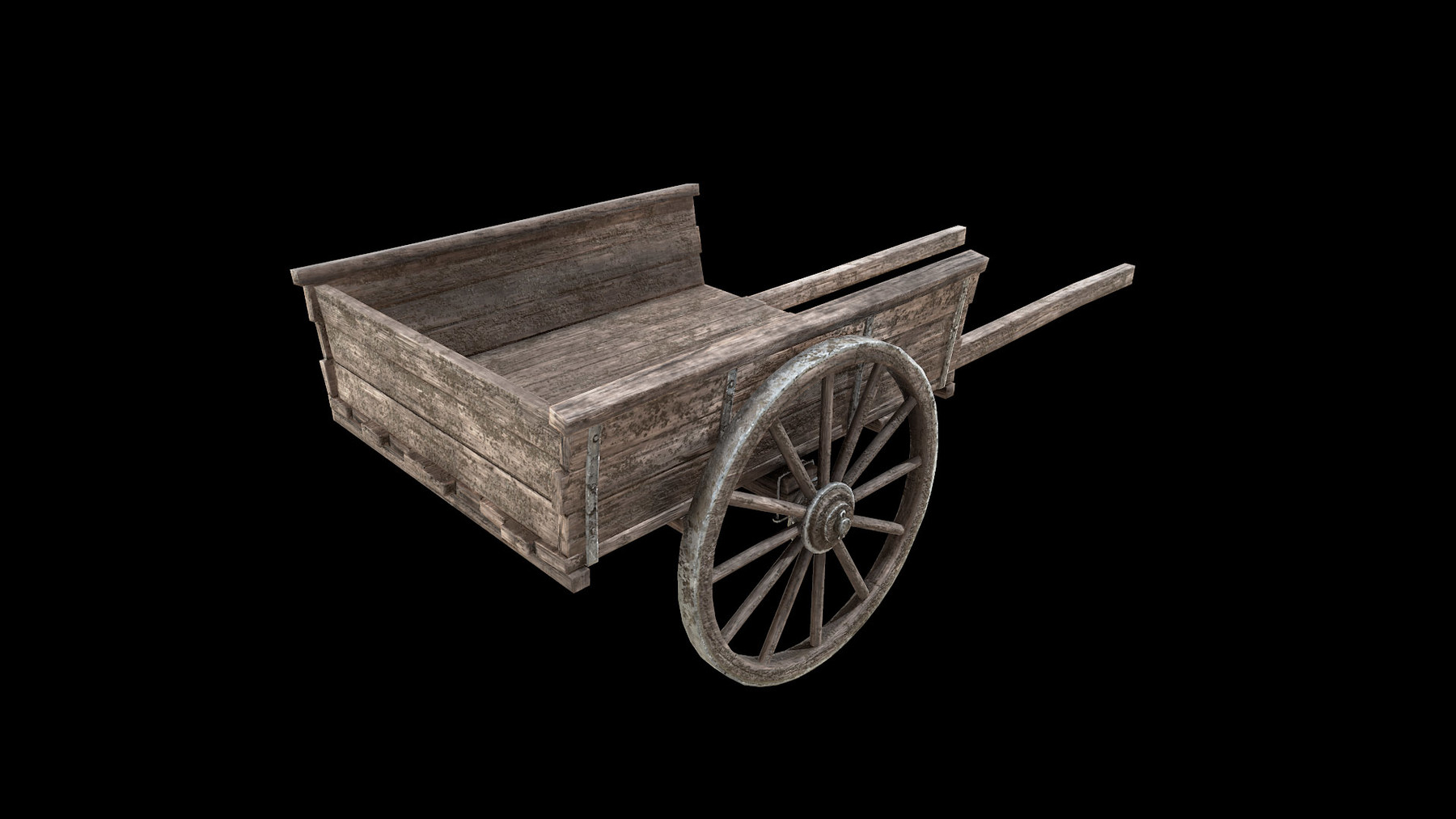 ArtStation - Ancient handcart | Resources