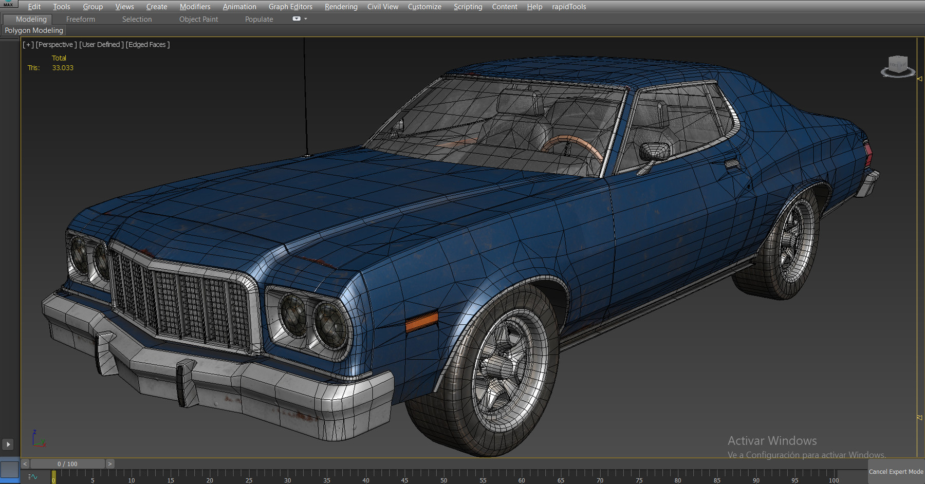 ArtStation - Muscle Car Game Ready | Resources