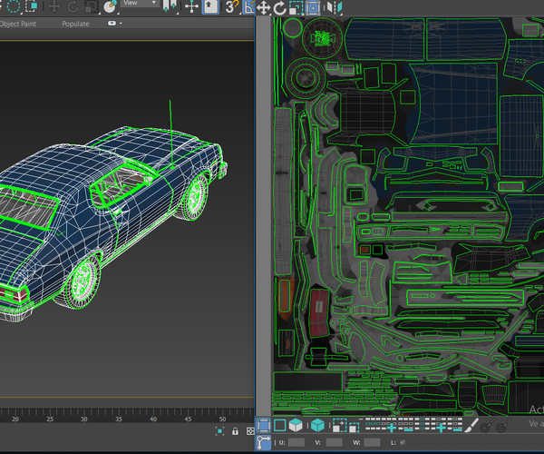 ArtStation - Muscle Car Game Ready | Resources