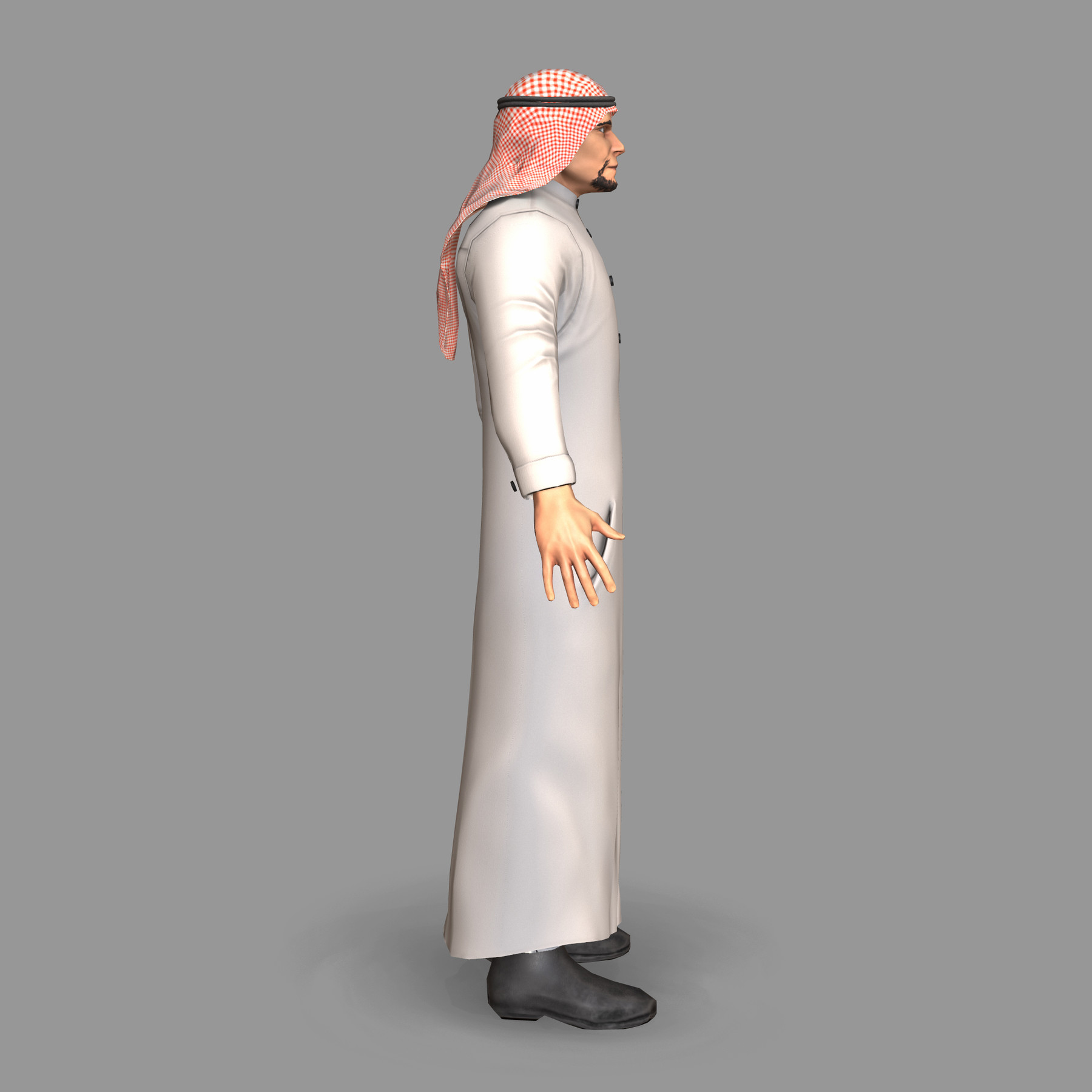 ArtStation - Arab man | Game Assets