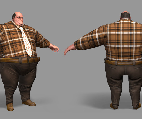 ArtStation - Fatman | Game Assets