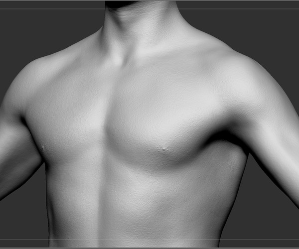 ArtStation - Average Black Male Body | Game Assets