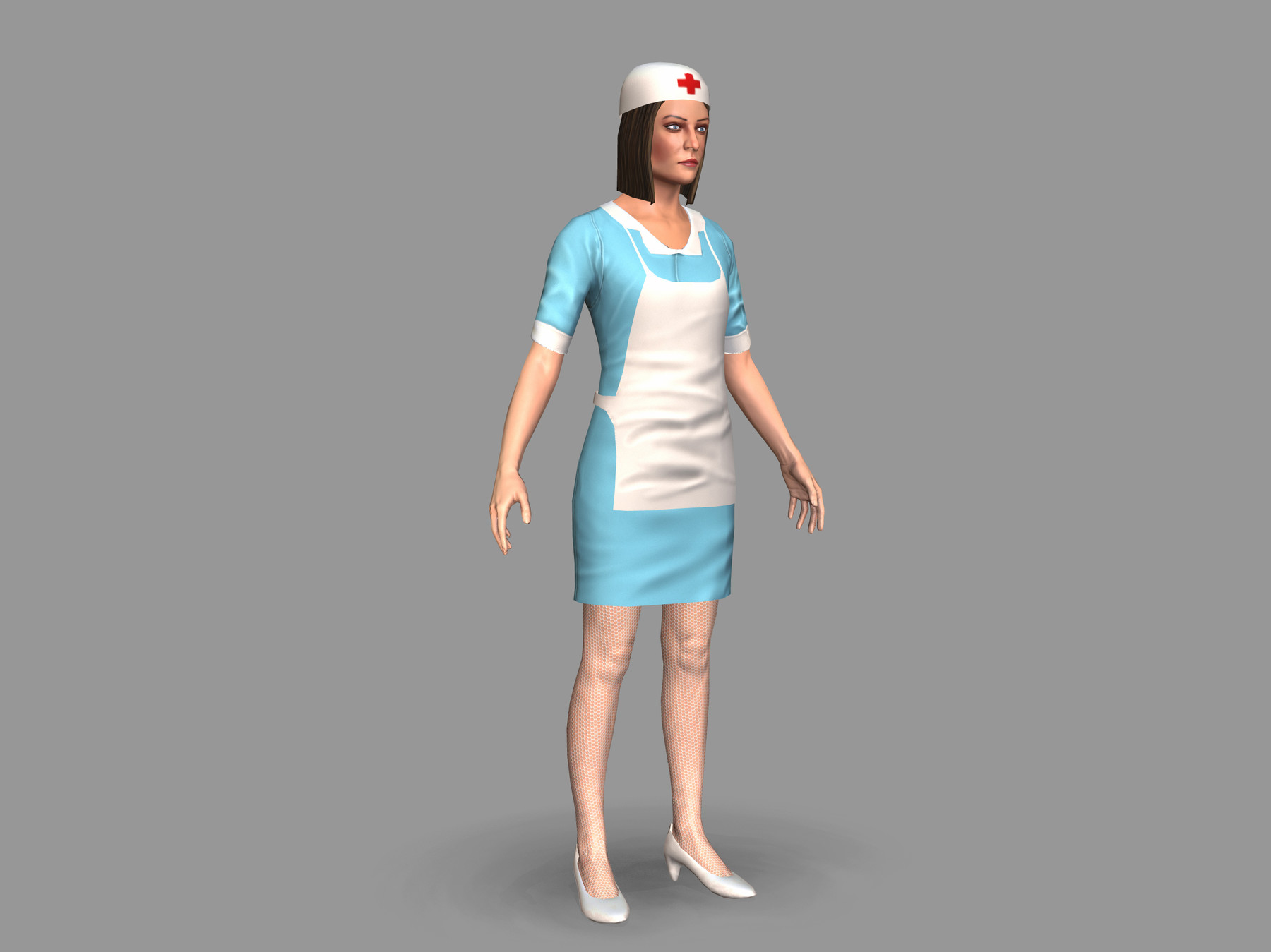 ArtStation - Nurse | Game Assets