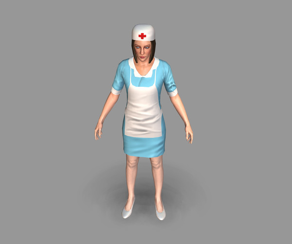 ArtStation - Nurse | Game Assets