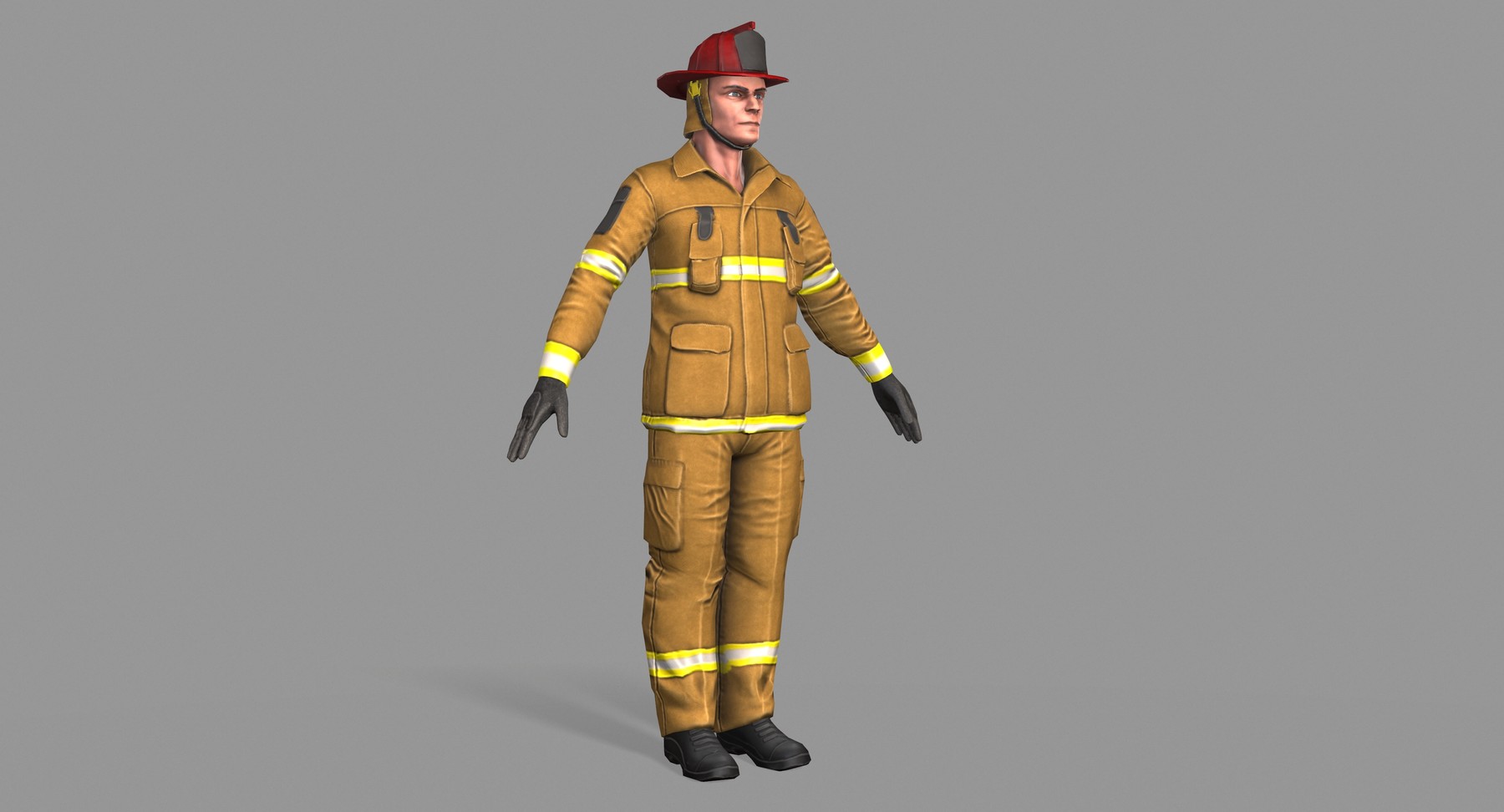 ArtStation - FireFighter | Game Assets