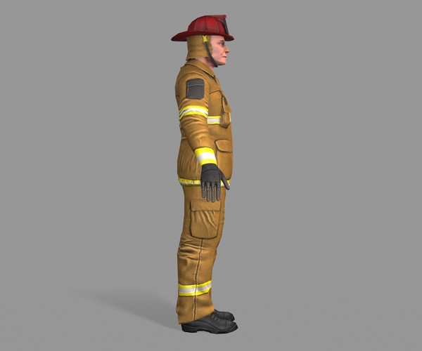 ArtStation - FireFighter | Game Assets
