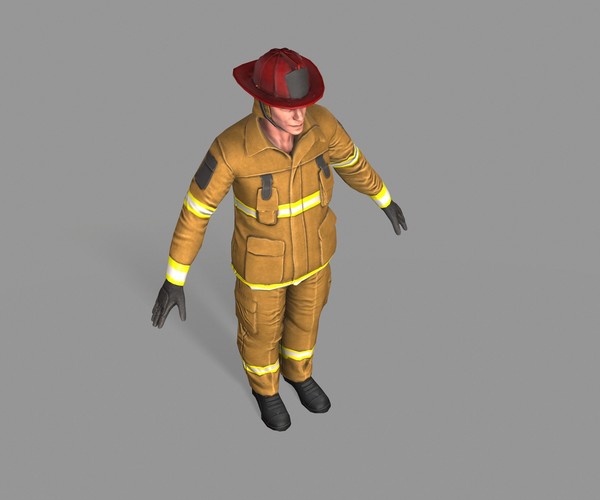 ArtStation - FireFighter | Game Assets