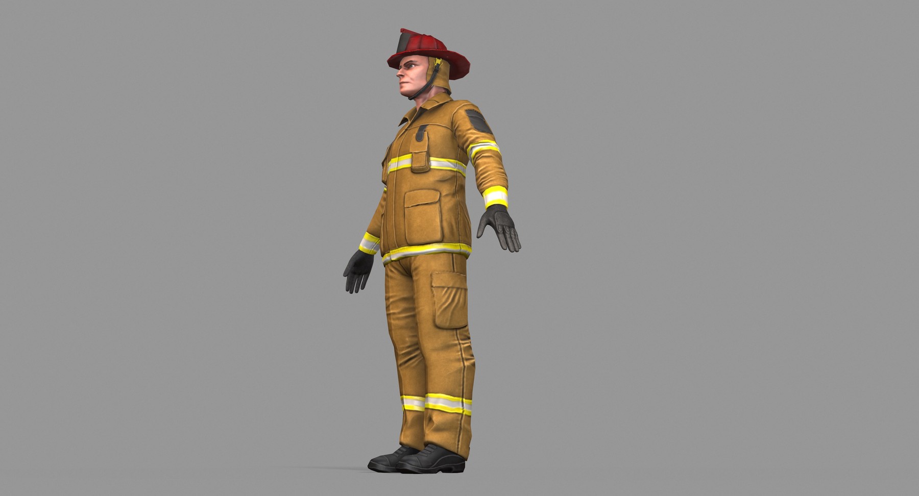 ArtStation - FireFighter | Game Assets