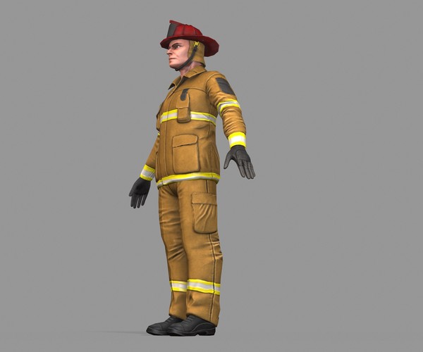 ArtStation - FireFighter | Game Assets