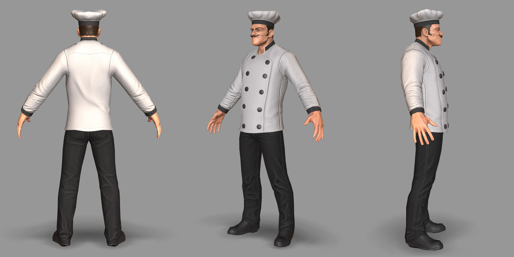 ArtStation - Chef | Game Assets