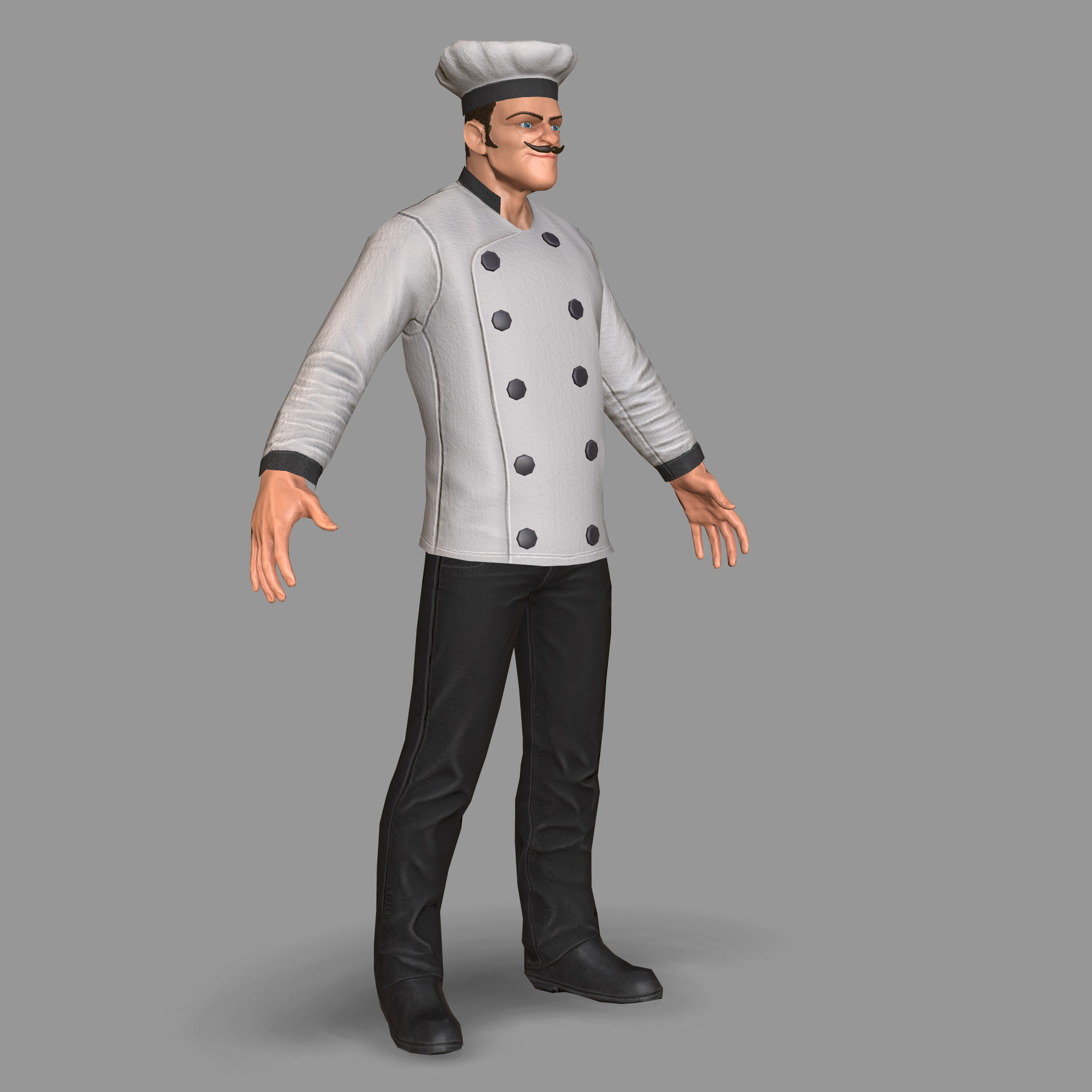 ArtStation - Chef | Game Assets