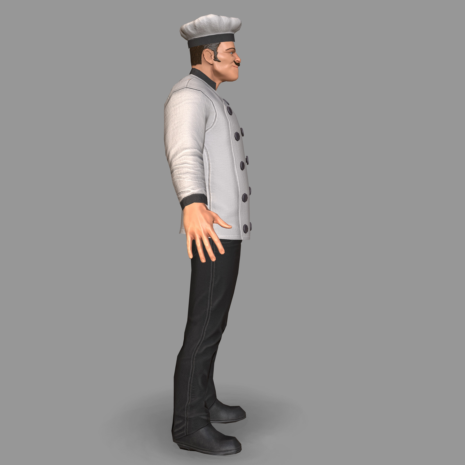 ArtStation - Chef | Game Assets