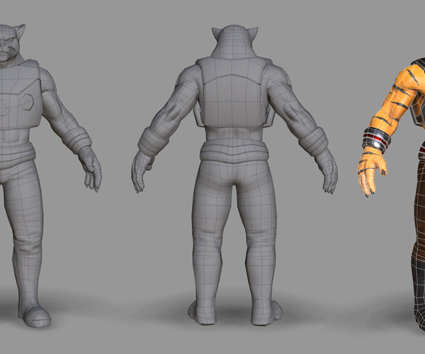 ArtStation - Mutant | Game Assets