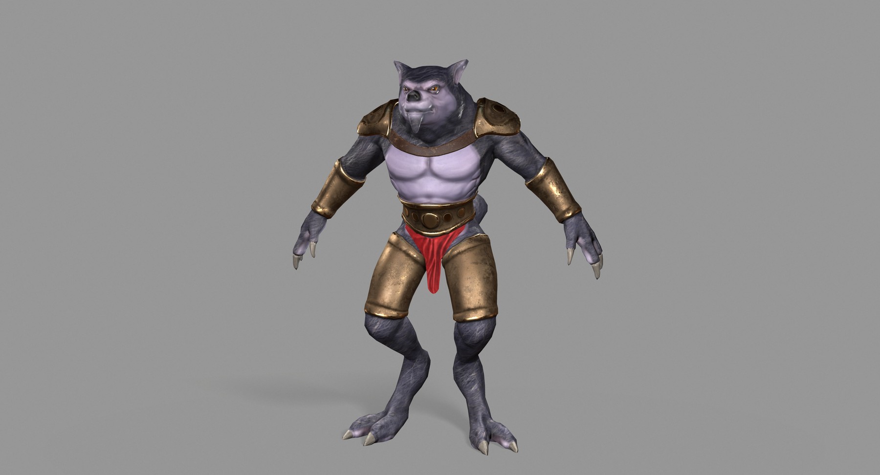 ArtStation - Wolf Warrior | Game Assets