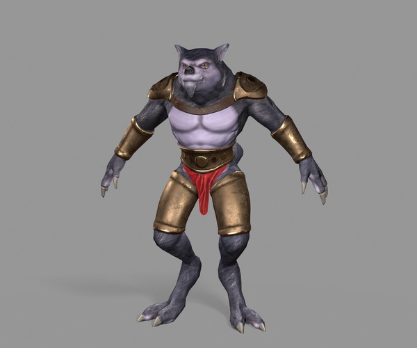 ArtStation - Wolf Warrior | Game Assets