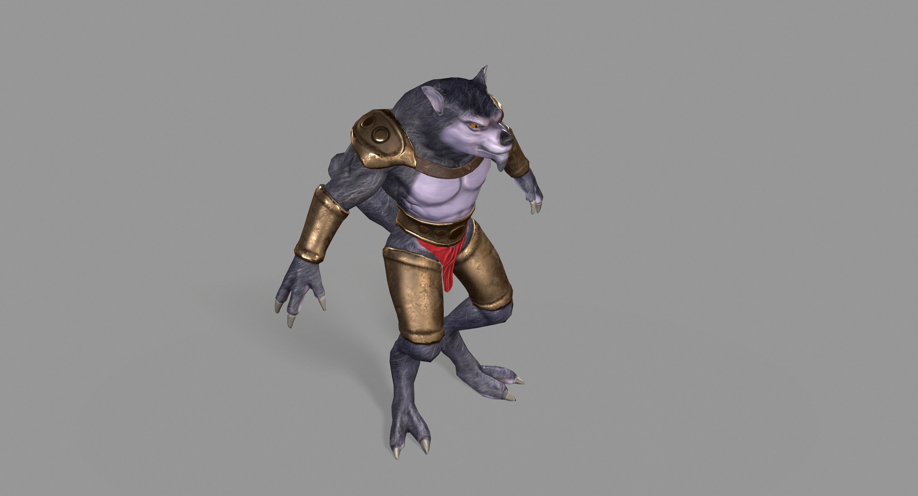 ArtStation - Wolf Warrior | Game Assets