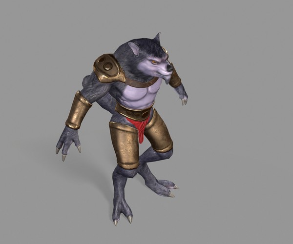 ArtStation - Wolf Warrior | Game Assets