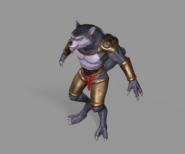 ArtStation - Wolf Warrior | Game Assets