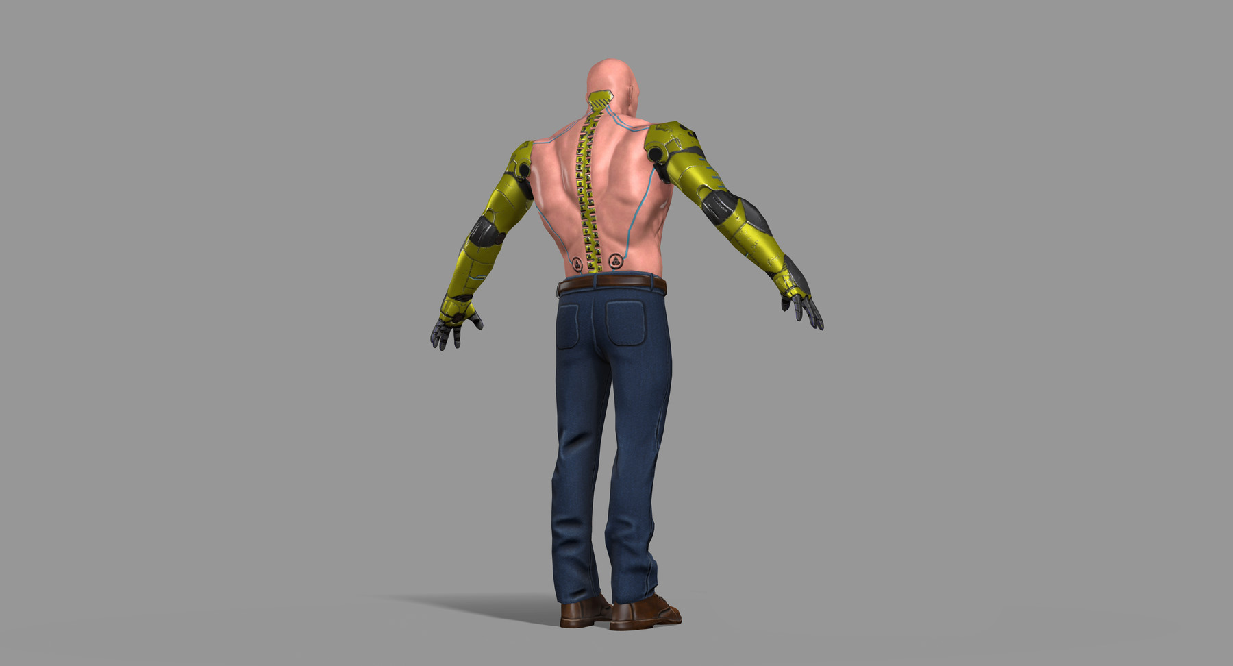 ArtStation - Cyborg | Game Assets