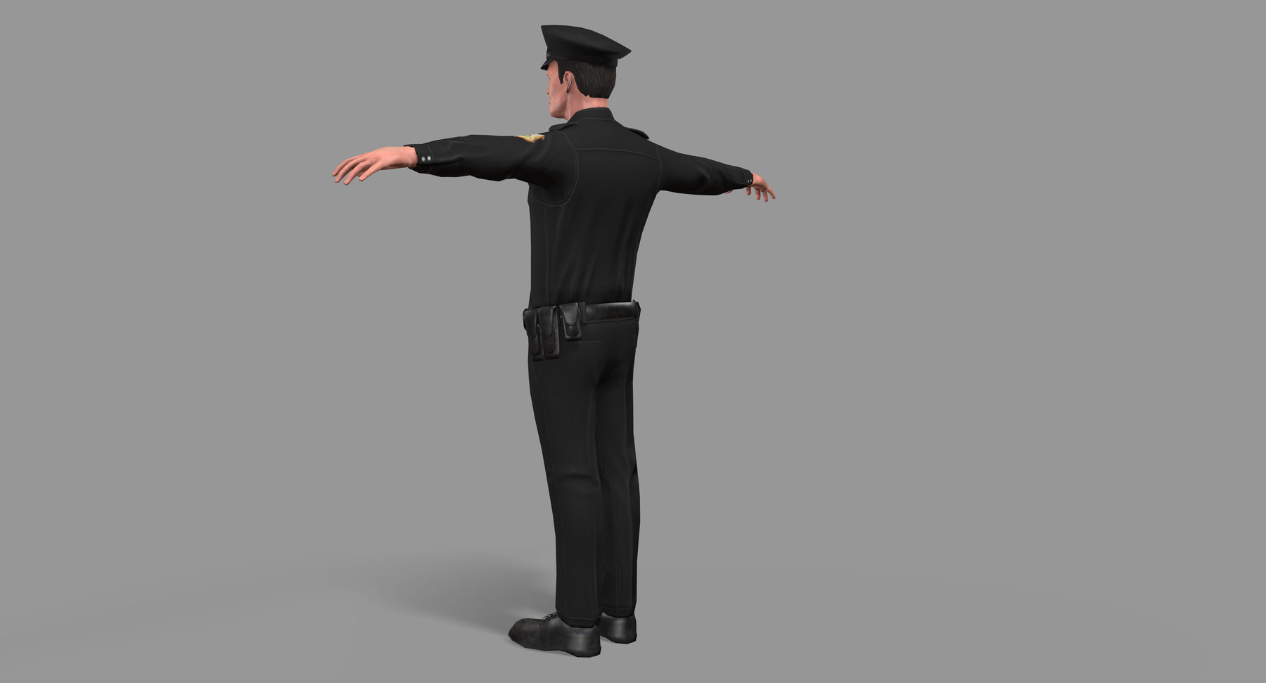 ArtStation - Police man | Game Assets