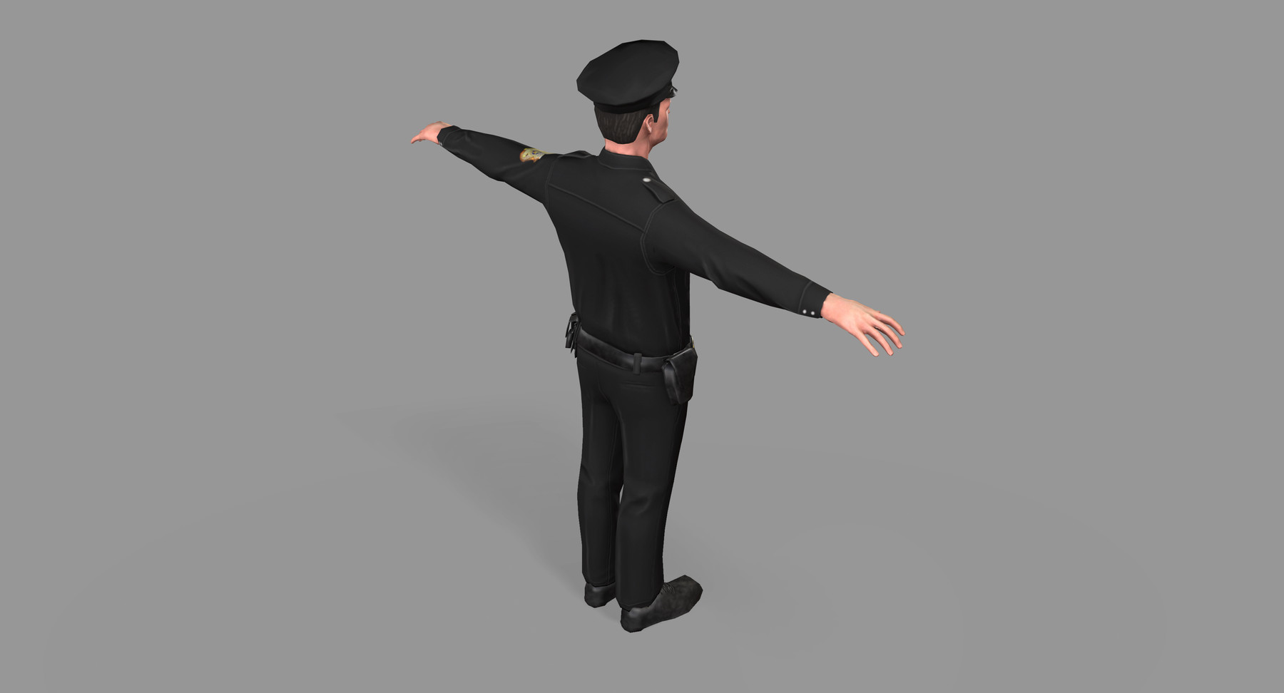 ArtStation - Police man | Game Assets