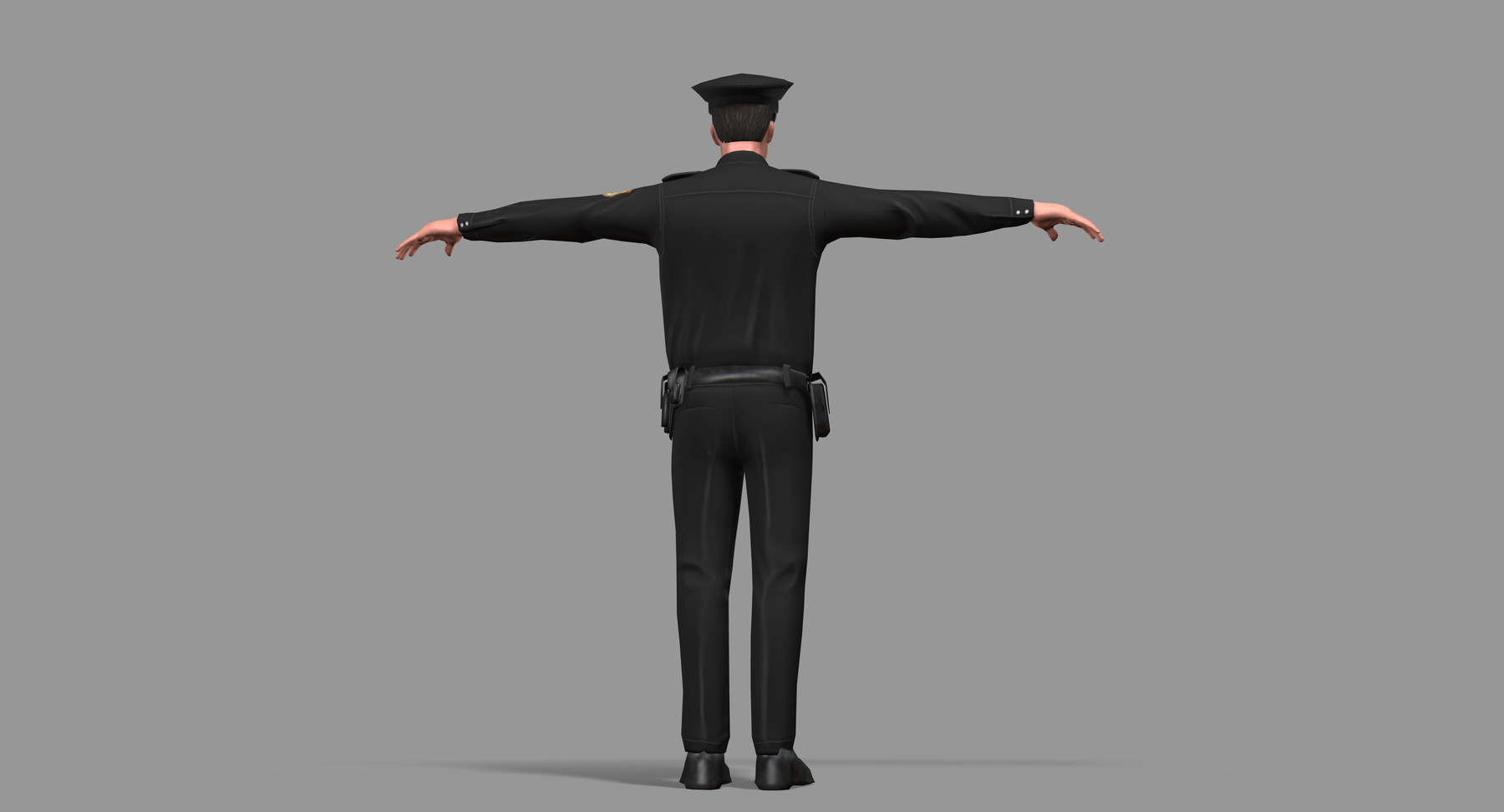 ArtStation - Police man | Game Assets