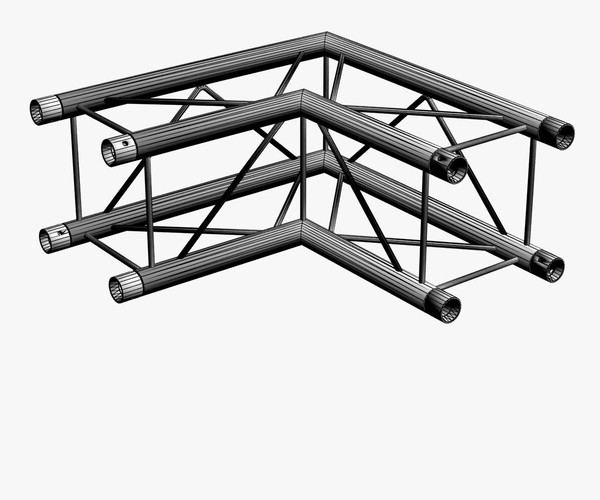ArtStation - Light Duty Square Truss Collection - 9 PCS Modular | Resources