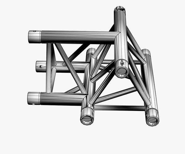 ArtStation - Triangular Truss Standard Collection - 41 PCS Modular ...