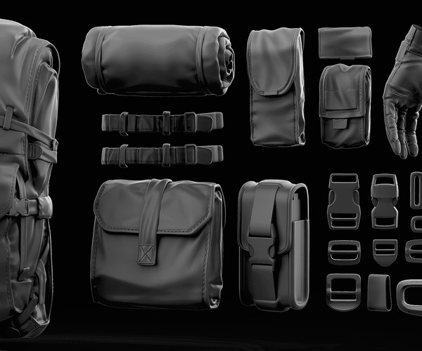 ArtStation - UNLOADING BRUSH KIT | Brushes