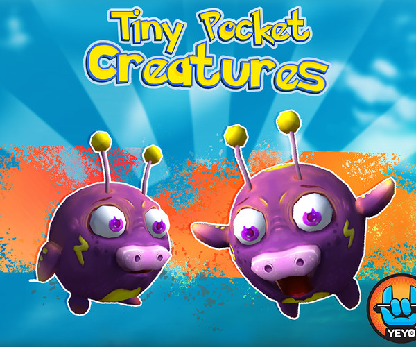 ArtStation - Tiny Pocket Creatures | Game Assets