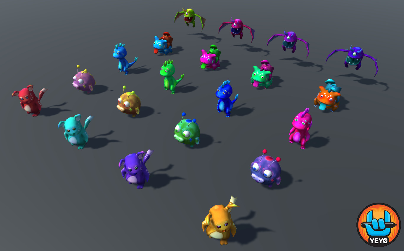 YEYO Studio - Tiny Pocket Creatures